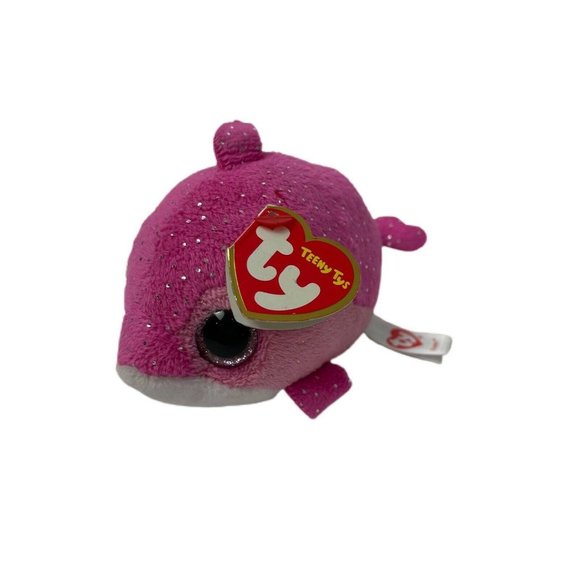 Ty | Toys | Ty Beanie Boos Teeny Tys 4 Floater Pink Dolphin Stackable ...